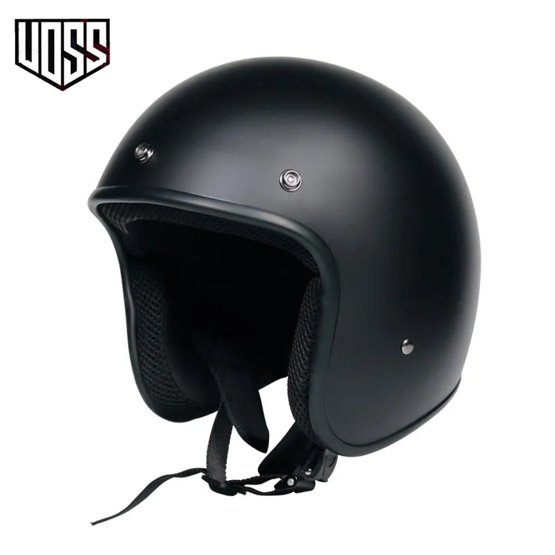 Free Shipping DOT approved retro motorcycle helmet casco 3/4 open face ...