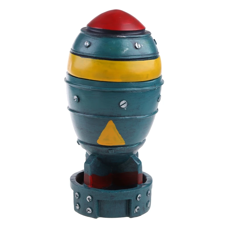 Mini Nuke Bomb Storage Box Retro Resin Figurine Desktop Art Crafts ...