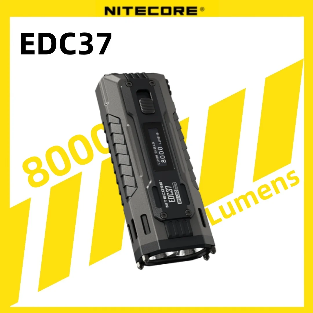 NITECORE EDC37 flashlight USB-C Rechargeable Compact Flashlight ...