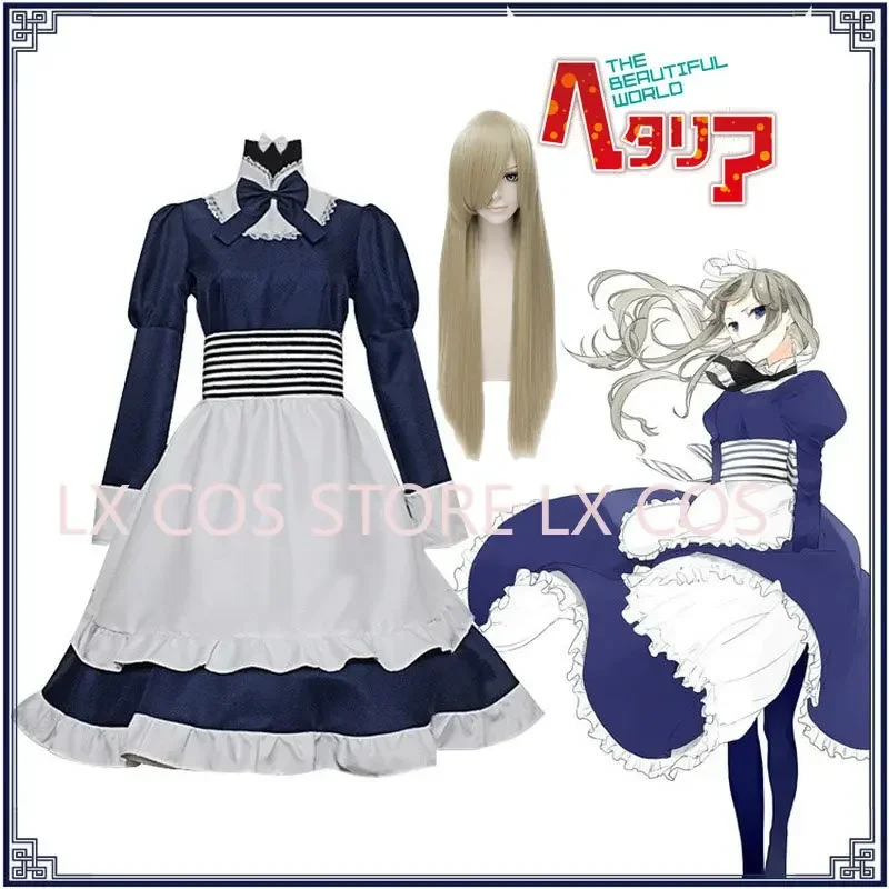 Nataliya Arlovskaya Cosplay Costumes Dress Anime Axis Powers Hetalia ...