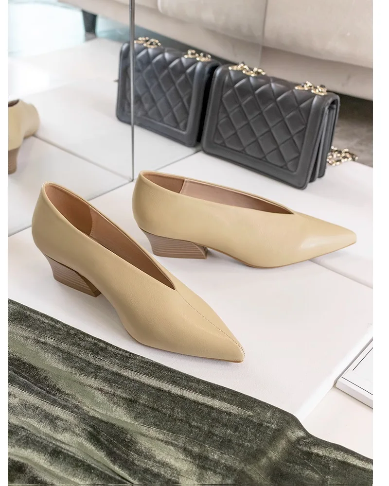 C410-New-Spring-Autumn-New-Fashion-High-Heel-Pumps-Sexy-V-Cut-Blue ...