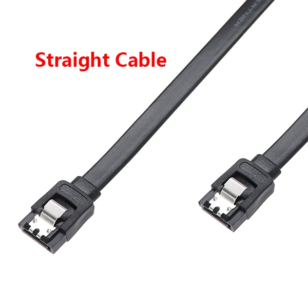 Super Speed 40CM Straight Right Angle SATA 3.0 Cable 6GB SATA III Cable ...