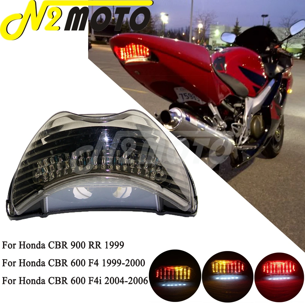 For Honda CBR 600 CBR600 F4 F4I Rear Tail Light Brake Turn Signals LED ...