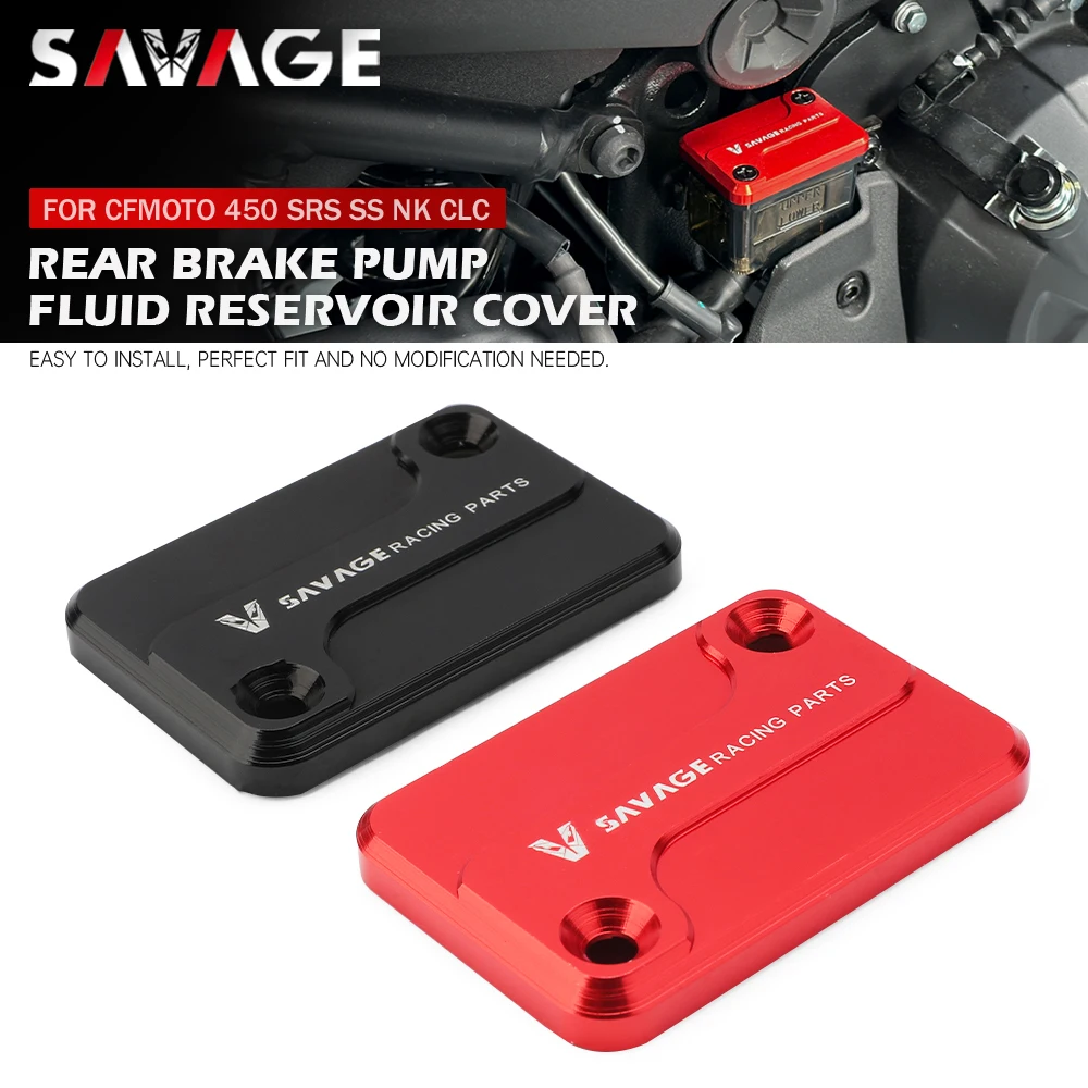 For CF-Moto 450 SS SR SRS NK CLC Rear Brake Fluid Reservoir Cover 450NK ...