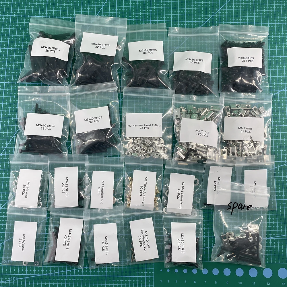 3d Printer Diy Project Fasteners Screws Nuts Full Kit Voron 2.4 3d ...