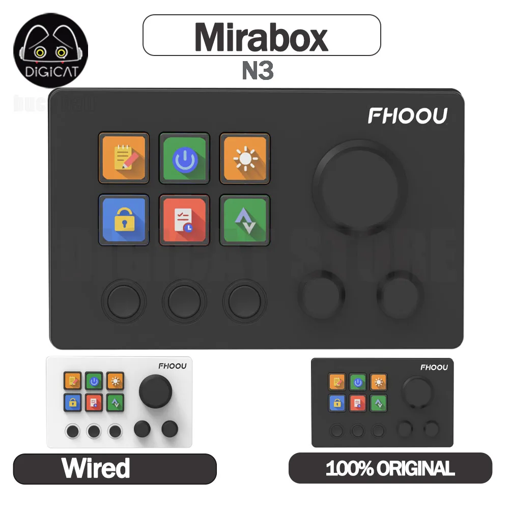 Mirabox-N3-StreamDeck-Global-Edition-Stream-Deck-LCD-Live-Content ...