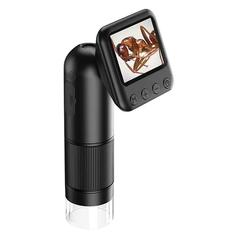 Microscopio Digital portátil con USB, cámara de vídeo con Zoom, 6 LED ...