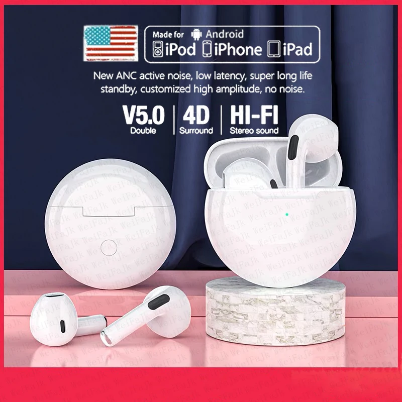 Original-AirPods-Pro-6-TWS-inal-mbrica-Bluetooth-auriculares-Mini ...