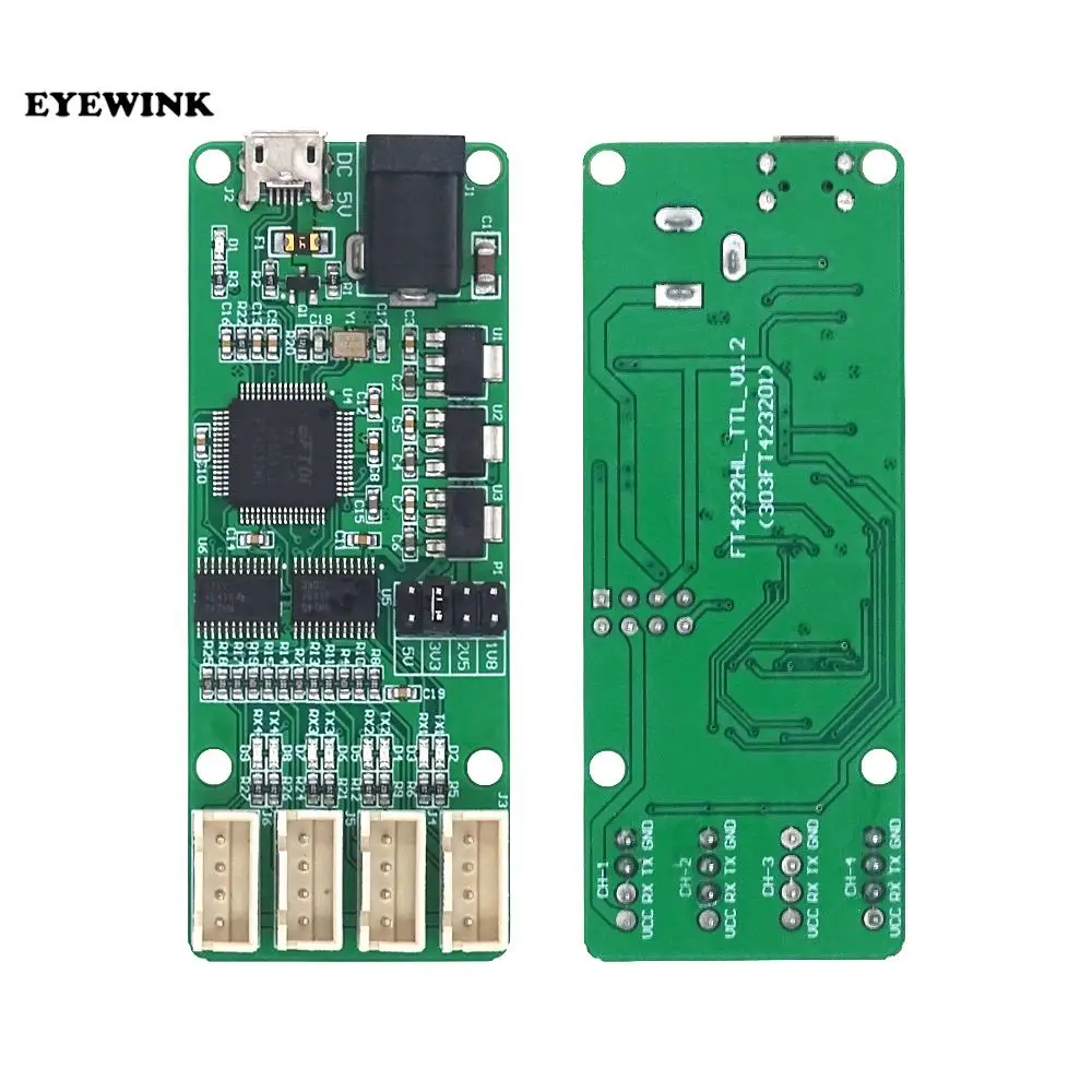 LC-FT4232-4TTL USB to 4 channel TTL module UART serial port module