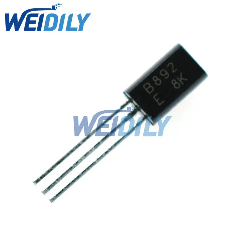 Transistor de triodo, 50 piezas, B892, 2SB892, TO 92L, 2.0A/60V, nuevo ...