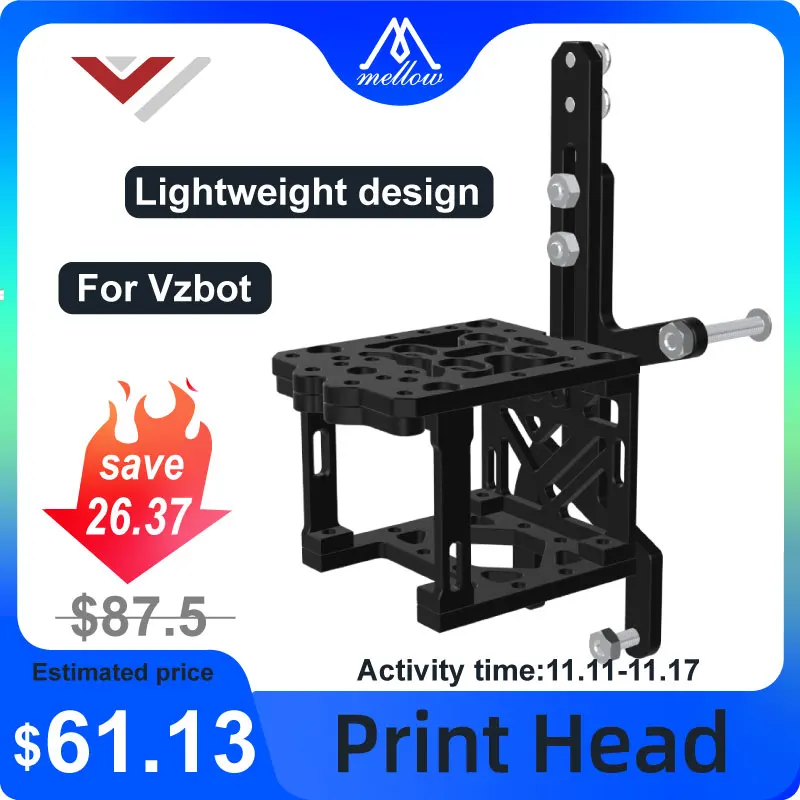 Melow-CNC-aluminiowy-VzBoT-330-235-uchwyt-g-owicy-drukuj-cej-do-Goliath ...