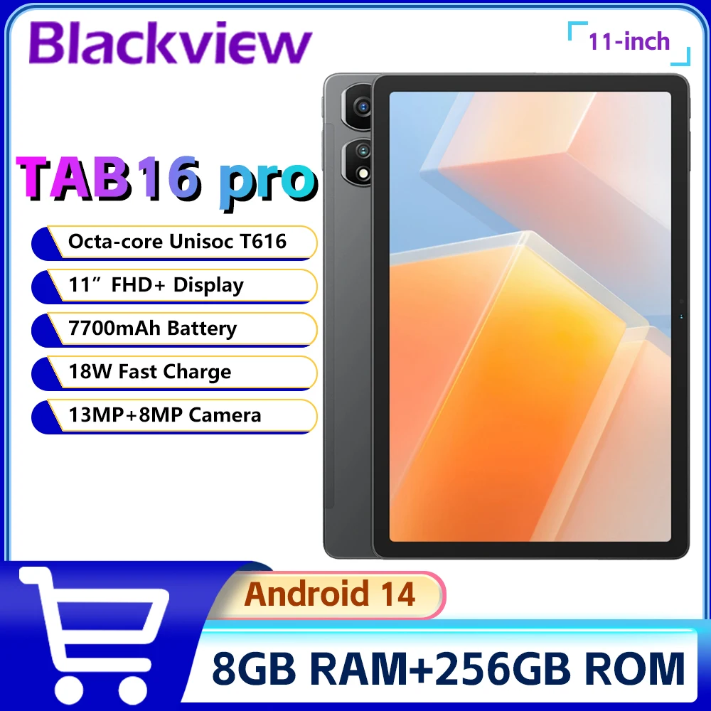 Blackview-Tab-16-Pro-Tablet-8GB-256GB-11-FHD-Display-Widevine-L1-Unisoc ...