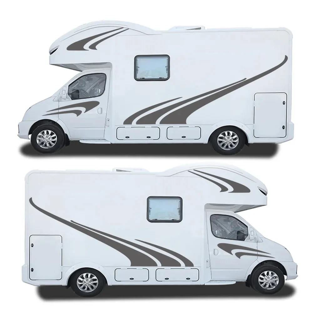 1-side-stickers-striped-RV-door-striped-body-Decal-caravan-side-camping ...