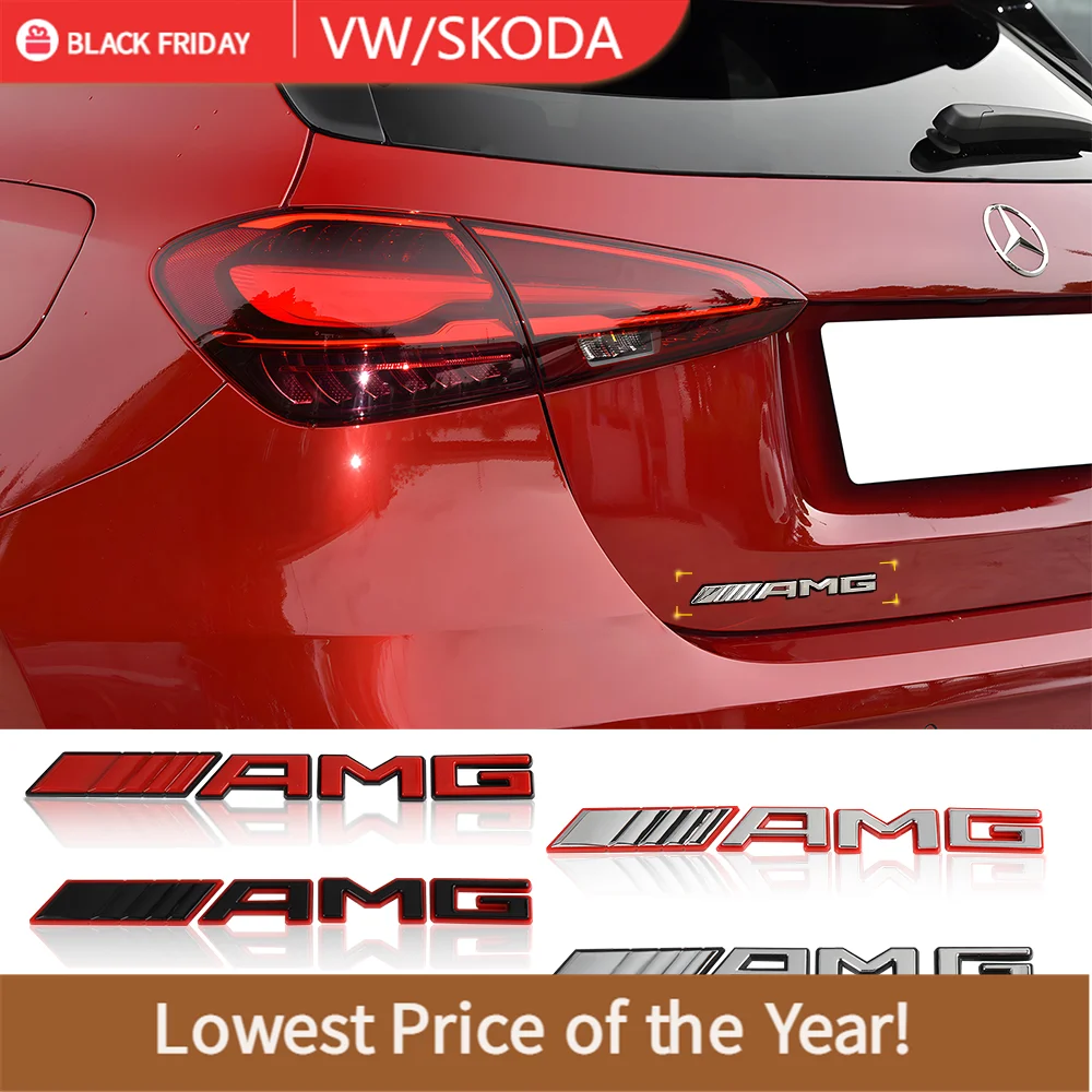 1PC-3D-AMG-Shield-logo-Metal-Sticker-decorate-car-Accessories-For ...