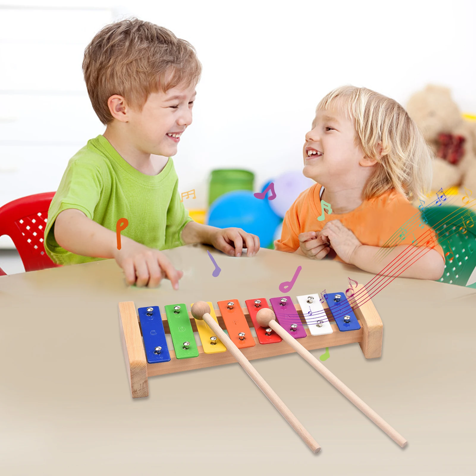 Homemade Wooden Xylophone