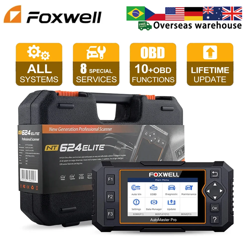 Foxwell-NT624-Elite-OBD2-Scanner-Car-Diagnostic-Tools-All-System-OBD-2 ...