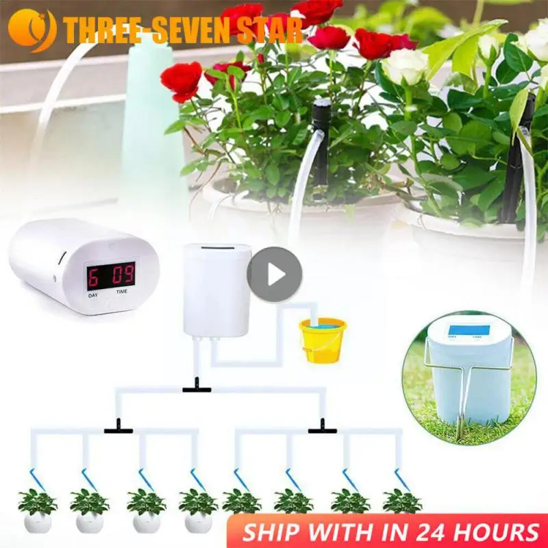 Automatic-Timer-Waterers-Drip-Irrigation-16-12-8-4-2-Pump-Self-Watering ...