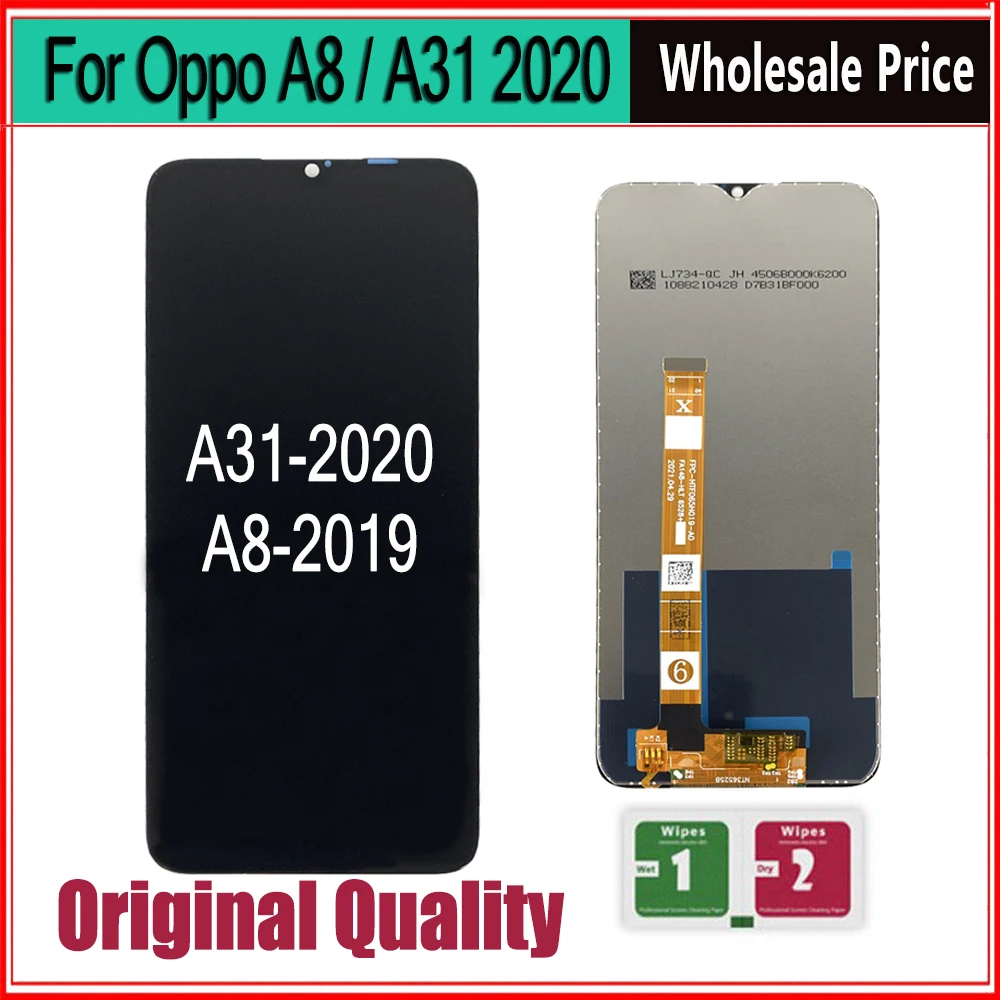 Original For A8 PDBM00 LCD For OPPO A31 2020 LCD Display Touch Screen ...