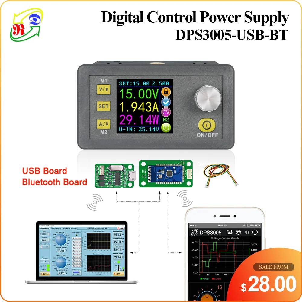 Rd Dps3005 Communication Function Constant Voltage Current Step-down ...