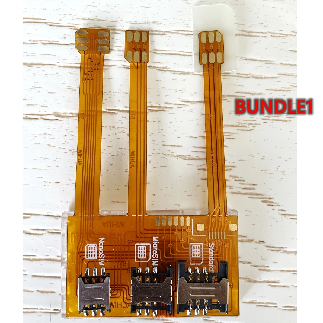 SIM Card Converter All in one Multi Function To Nano Micro Standard Sim ...