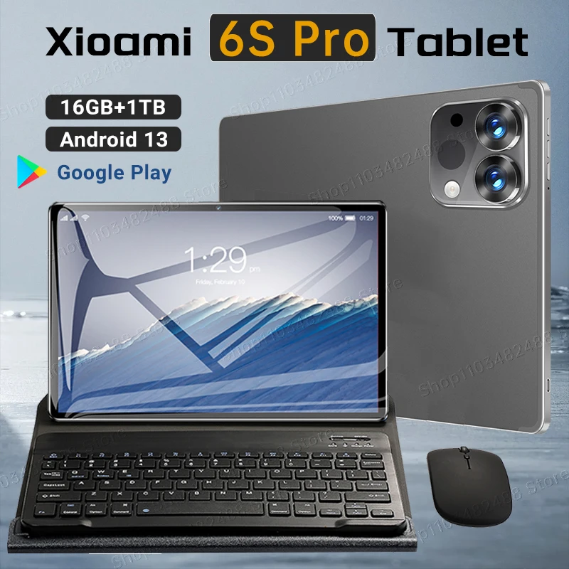 2024-Pad-6S-Pro-Android-13-Tablet-Wifi-Dual-SIM-10-Core-16GB-1TB-Global ...