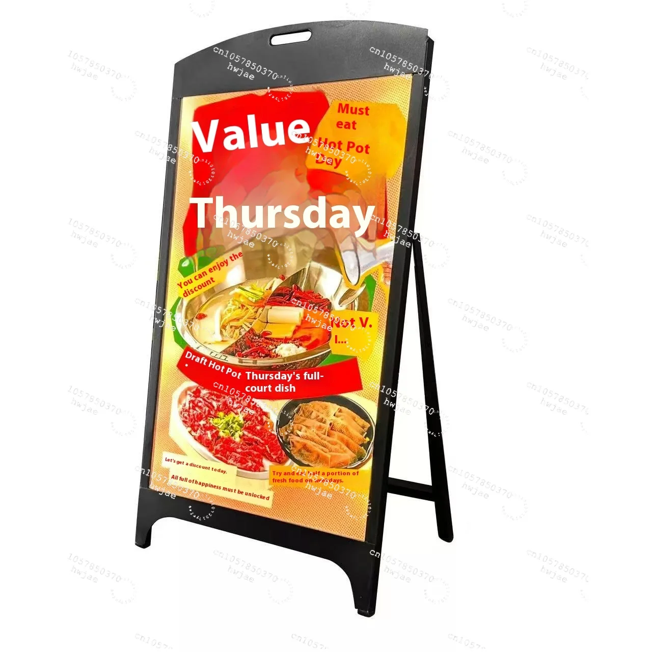 Light Emitting Diode Light Box Poster Stand Waterproof Outdoor Store ...