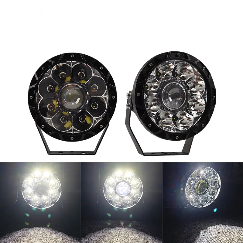 Car High Bridges Search Light Spotlight LED Bulbs for Long Range 4x4 ...