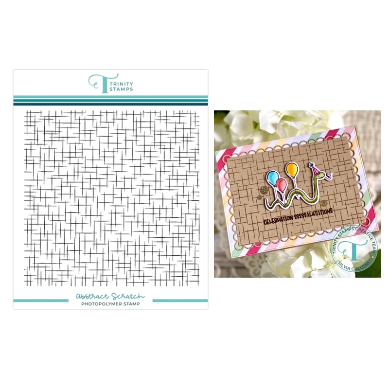 Abstract-Scratch-Background-Clear-Stamps-New-2023-Scrapbooking-For ...