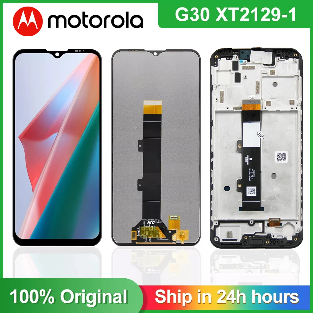 6.5'' Original For Motorola Moto G30 LCD Display Touch Screen Assembly ...