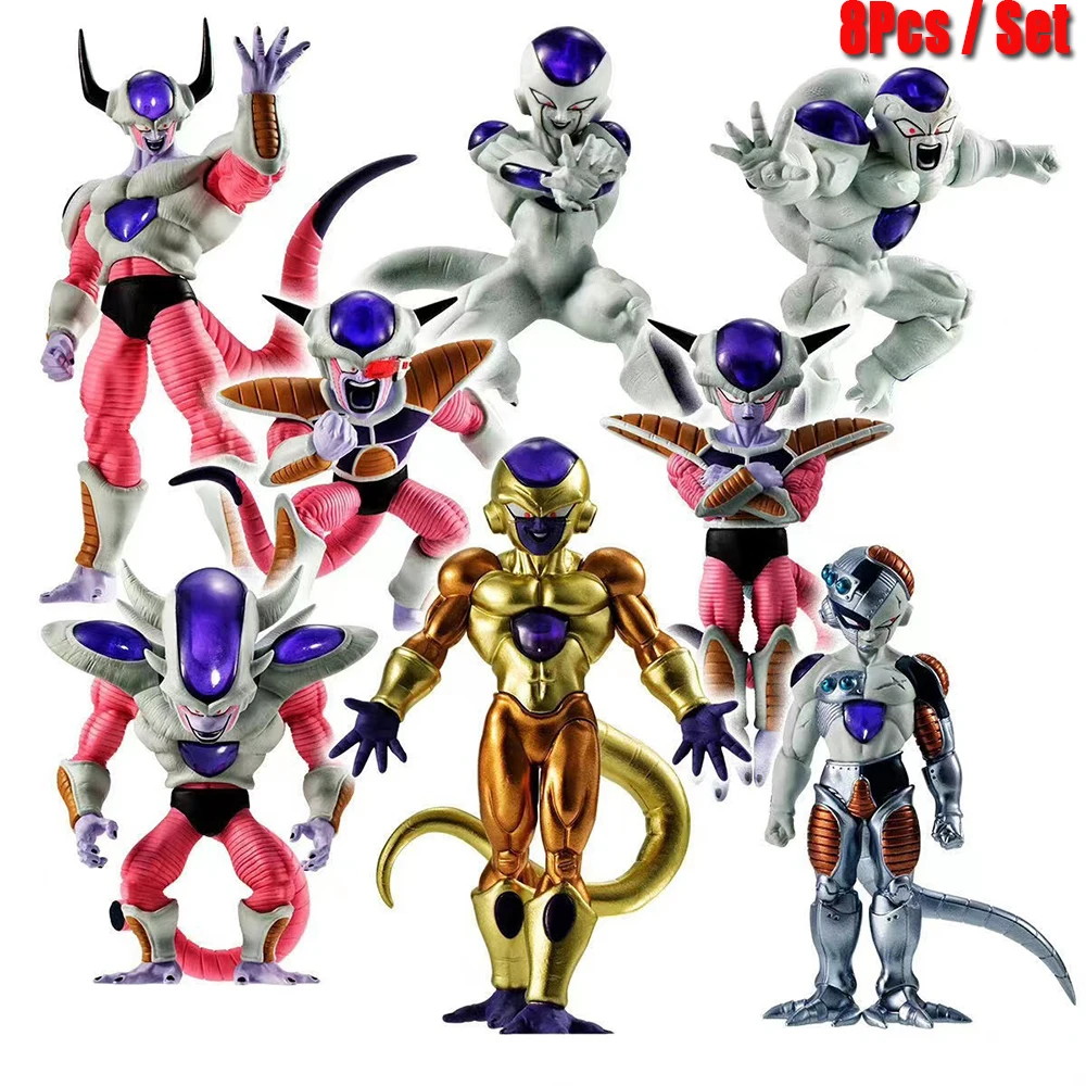 Hot-8pcs-Dragon-Ball-Z-Frieza-Freezer-Anime-Figures-Figurine-Pvc-Statue ...