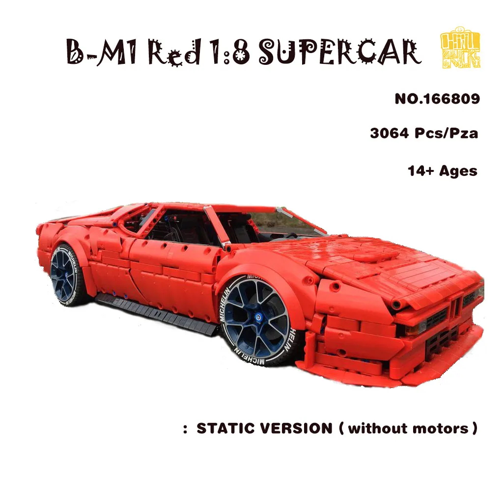 MOC-166809-B-M1-Red-1-8-SUPERCAR-Model-With-PDF-Drawings-Building ...
