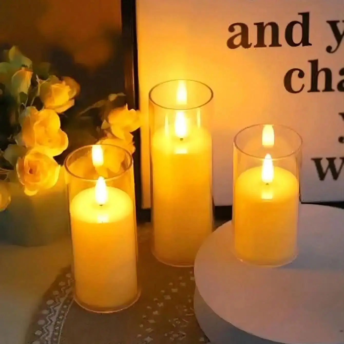 3pc-LED-Candle-Lamp-Electronic-Battery-Power-Candles-Flameless-Flicke ...