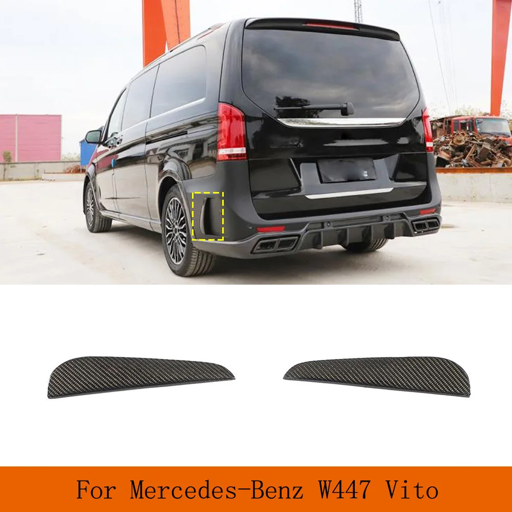 Caebon-Fiber-Rear-Bumper-Air-Vent-Fender-Spoiler-for-Mercedes-Benz-W447 ...