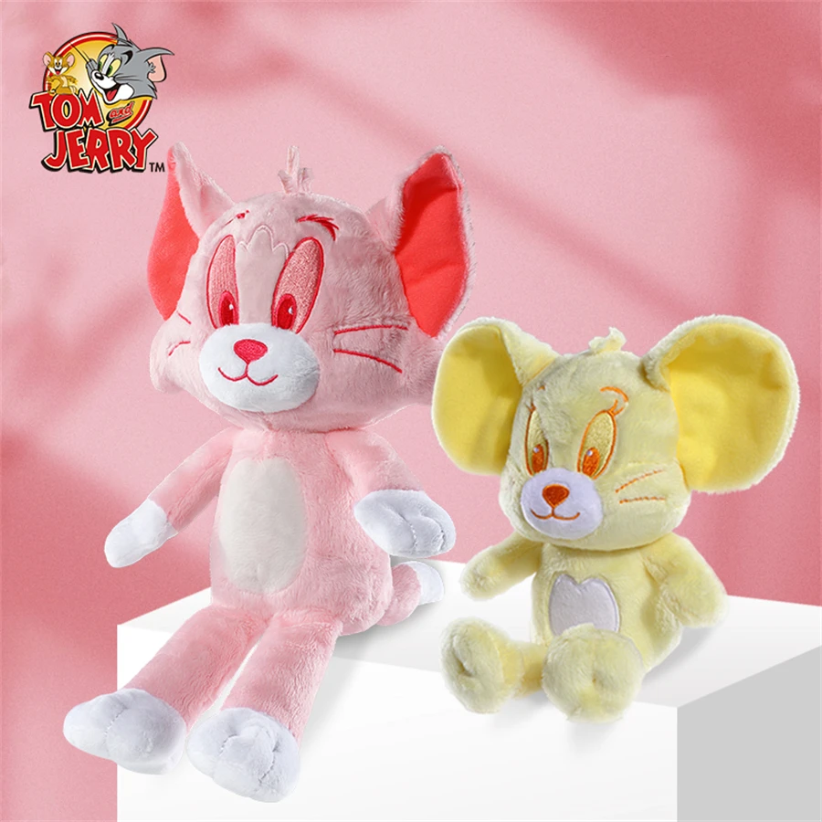 Toy Jerry Dolls | Tom Jerry Doll | Pink Plushies | Action Figure | Pink ...