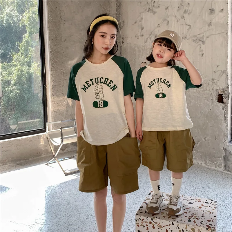 Camiseta Familiar Para Parejas, Ropa De Moda Para Hombres Y