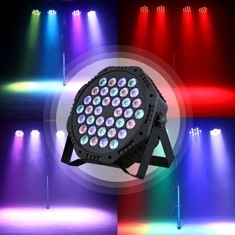 36 LED RGB Party Light Laser DJ Disco KTV Par Lamp DMX 512 Strobe ...