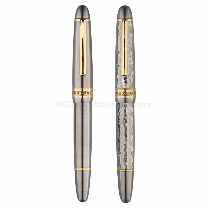 MAJOHN-Titanium-Alloy-Piston-Pen-Anti-derrapante-Caneta-Metal-Vers-o ...