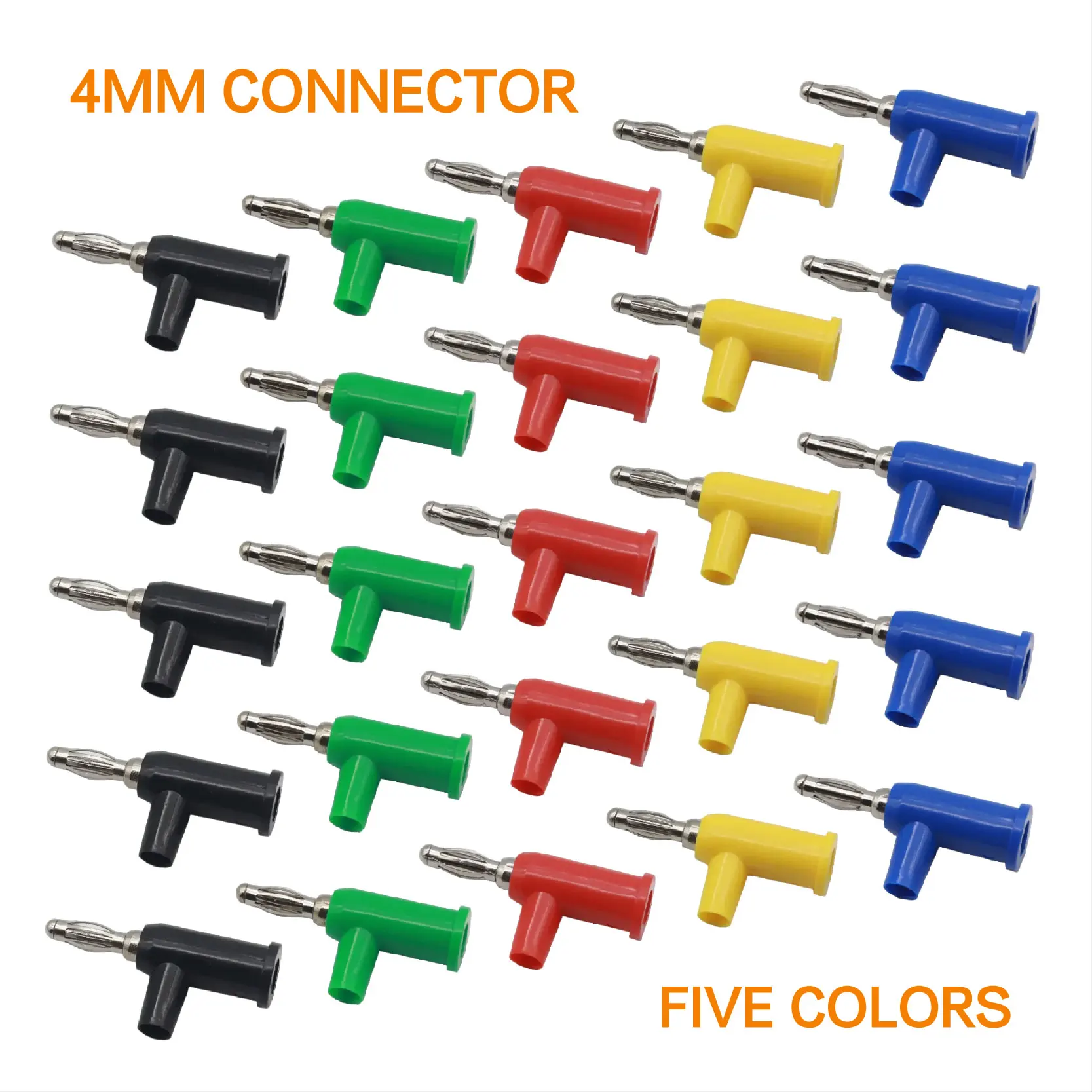 Conexión 4MM conector Banana apilable tipo tornillo de cobre puro Audio ...