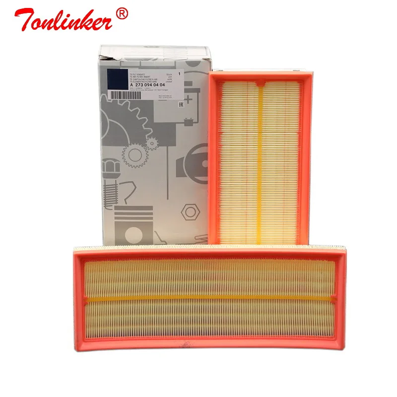 Air Filter A2730940404 2 Pcs For Mercedes Benz E-class W211 W212 2002 ...