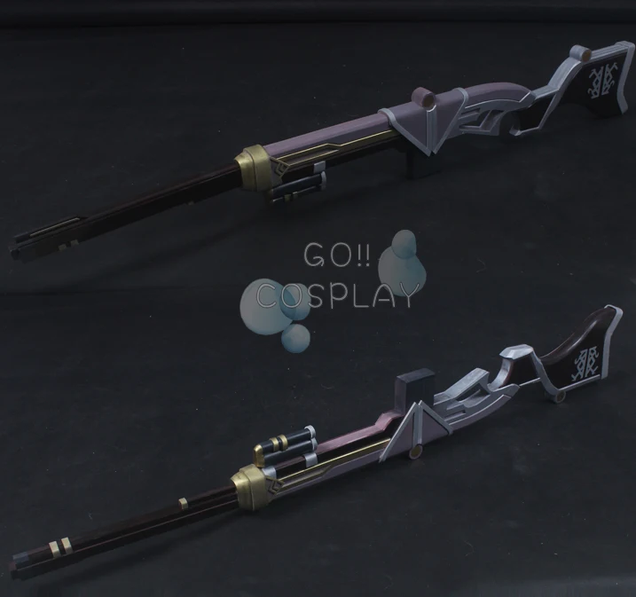 LOL Arcane Caitlyn Rifle réplica arma Cosplay Prop| | - AliExpress