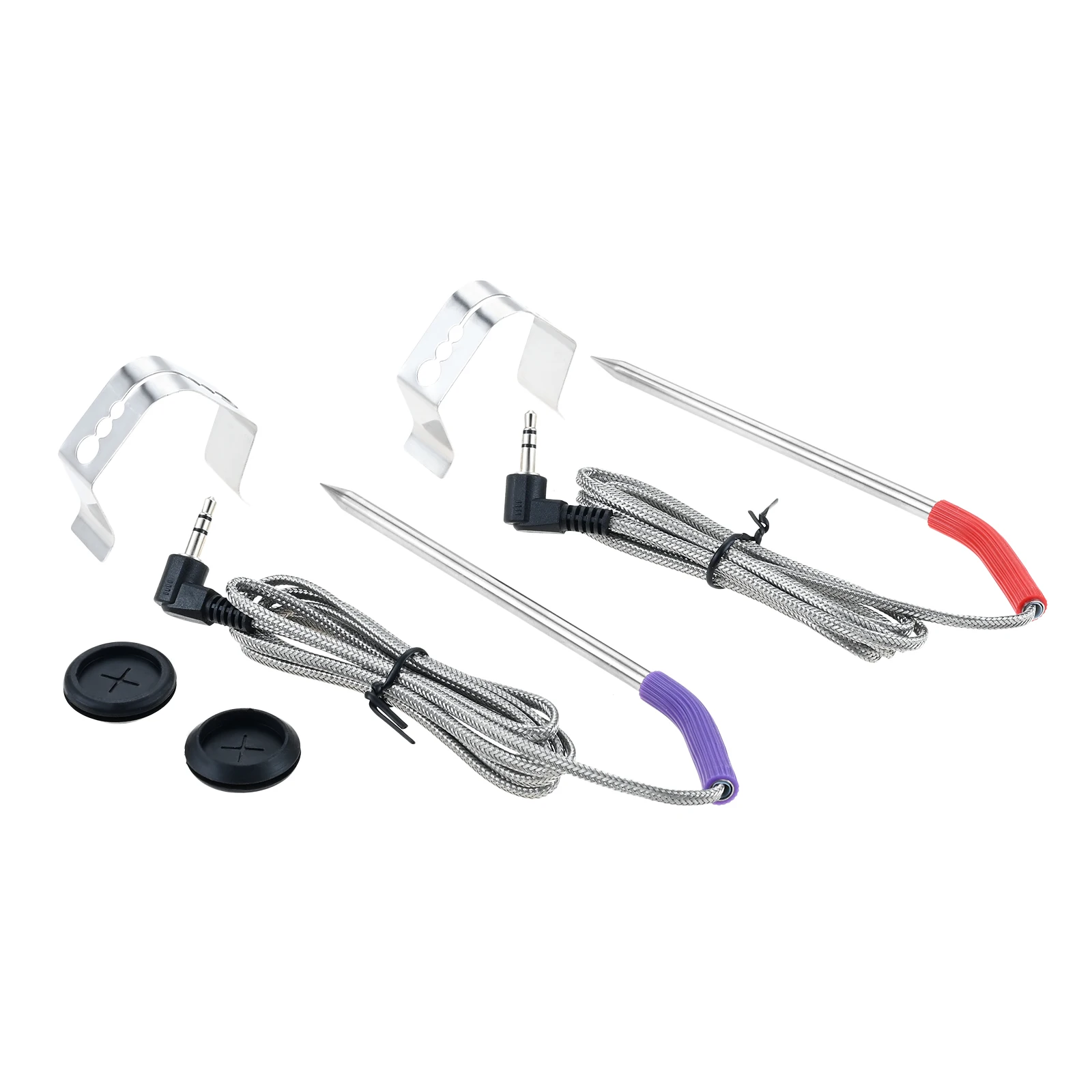 2Pcs 3.5mm Plug Temperature Probe Repalcement Meat Probe Fit for Camp ...