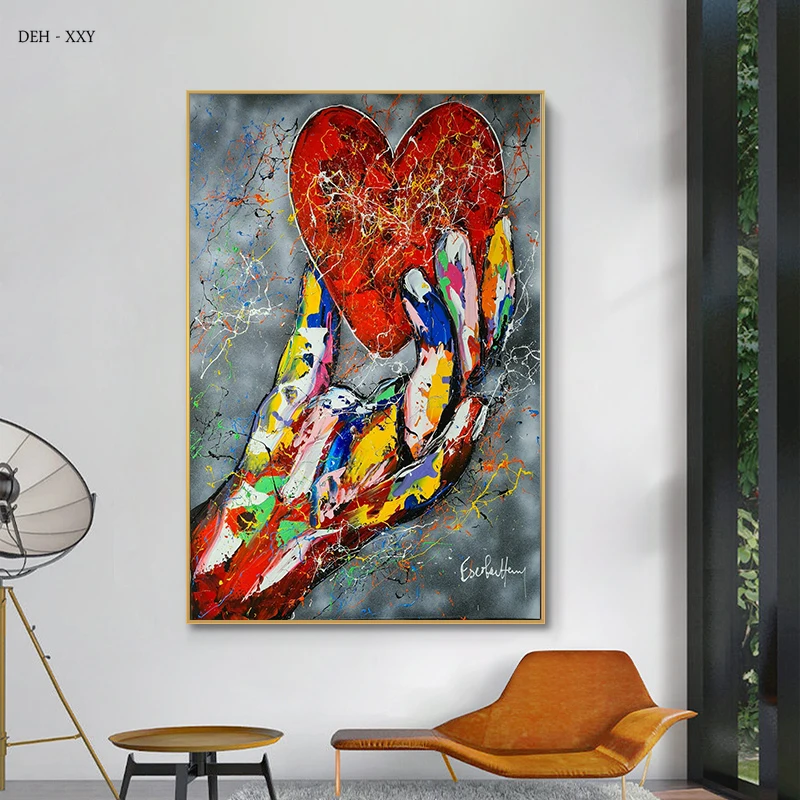 Abstract Art Love Theme