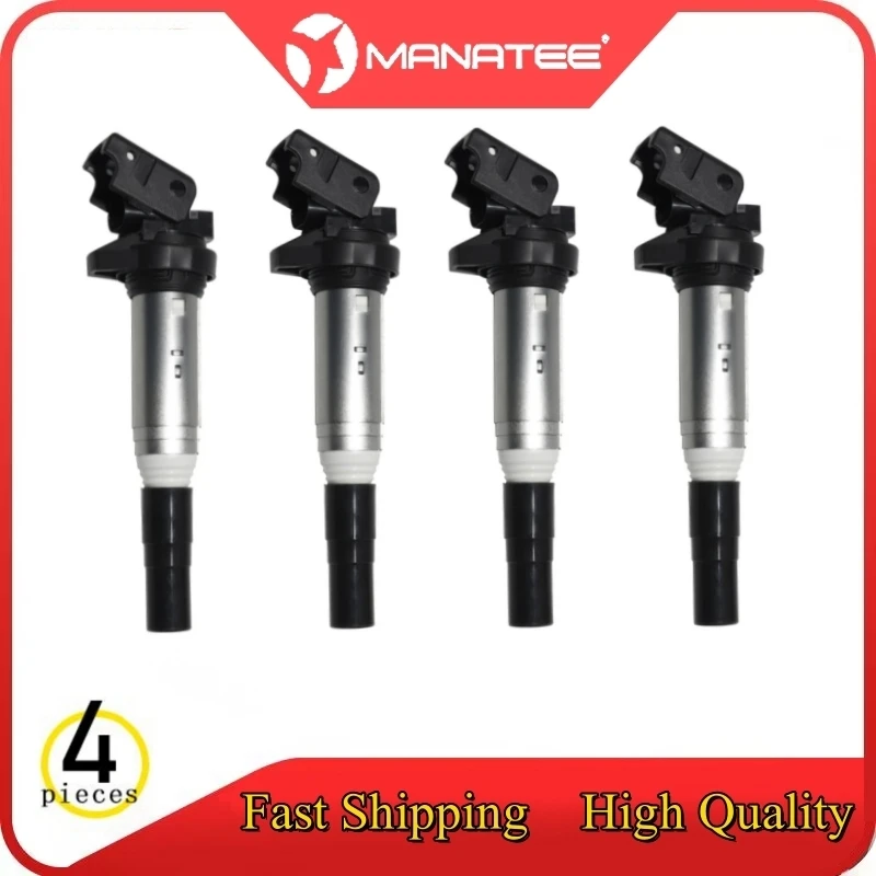 4-Pics-Auto-Ignition-Coil-For-BMW-428i-435i-525i-528i-2014-2015-2016 ...