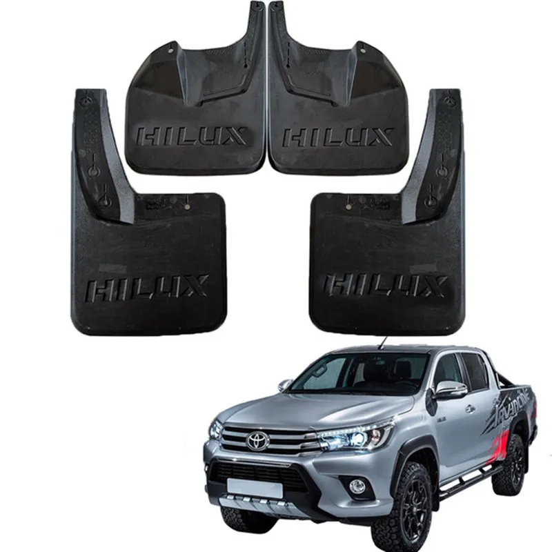 Lama do carro abas guarda lama para toyota hilux revo 4wd 2015 2016 ...
