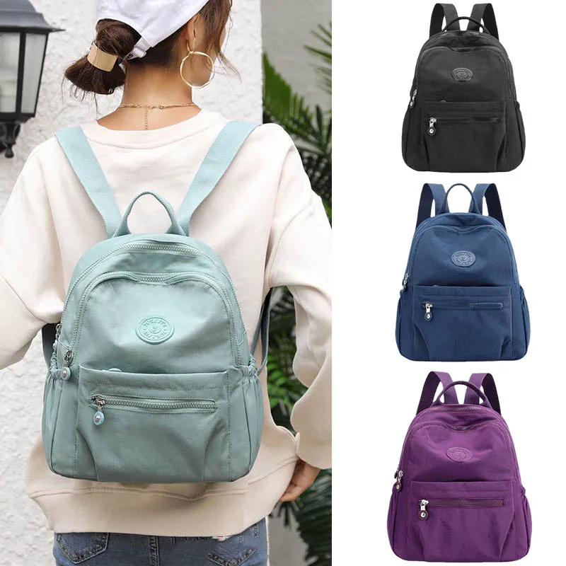 Travel-School-Shoulder-Bag-Women-Lady-Small-Backpack-Large-Capacity ...