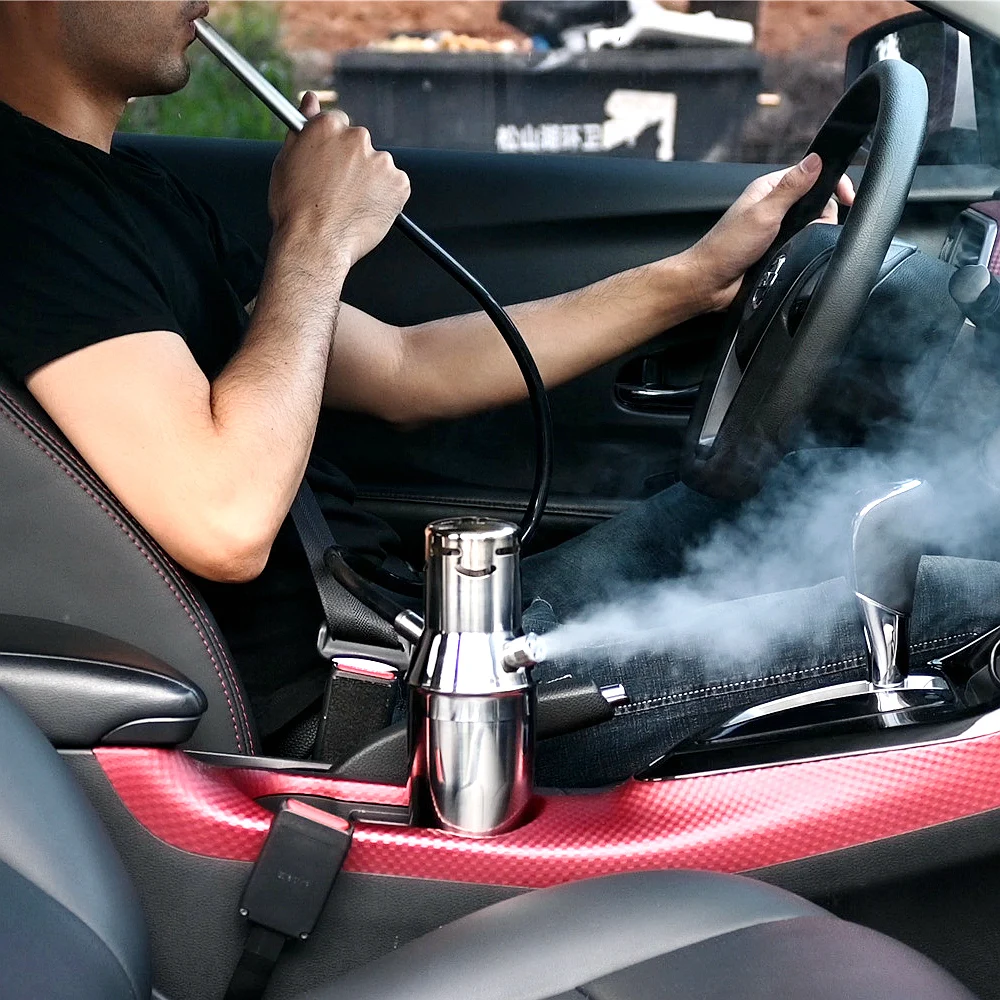 Auto-Cup-Waterpijp-Kleine-Roestvrijstalen-Auto-Shisha-Taza-Pipa ...