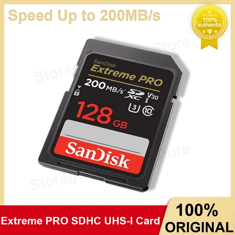 Original-SanDisk-Extreme-PRO-SDHC-SDXC-UHS-I-Card-128GB-64GB-32GB-256GB ...