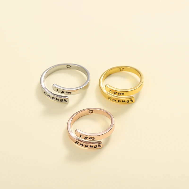 Fashion-engraved-double-layer-ring-with-simple-and-adjustable-opening ...