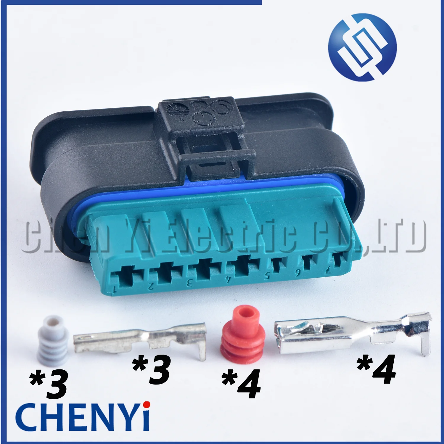 7-Pin-way-Automotive-oil-pump-plug-gasoline-filter-water-proof-wiring ...