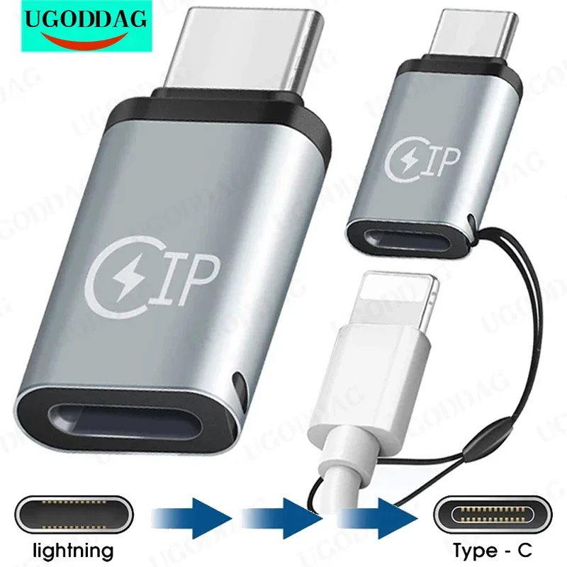 Adaptador-de-Cable-multifunci-n-Lightning-hembra-a-tipo-C-macho-para ...
